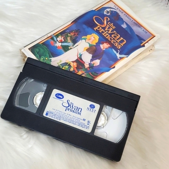 Vintage | Media | 9s Vintage The Swan Princess Turner Family Classic Vhs Tape Clamshell Case ...